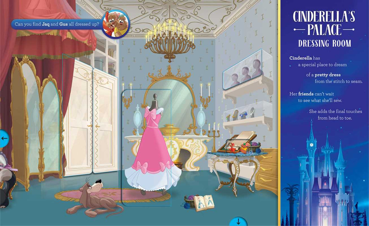 Disney Princess: Once Upon a Castle by Dienesa Le: Hardcover; 10 pages ...
